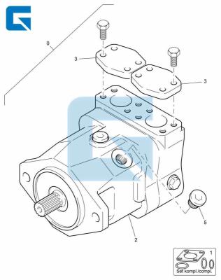 China 05804531 Kit,seal for BOMAG Compactor and Road Roller Parts for sale