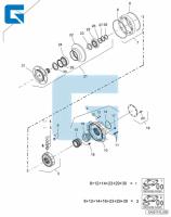 China 05815698 Sealing ring for BOMAG Compactor and Road Roller Parts for sale