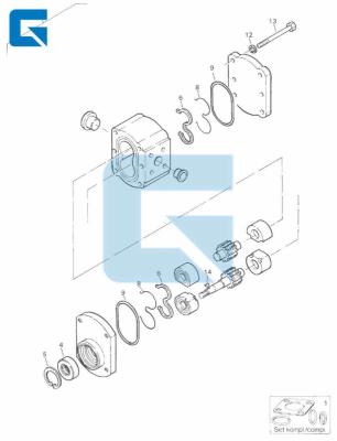 China 05851072 Kit,seal for BOMAG Compactor and Road Roller Parts for sale