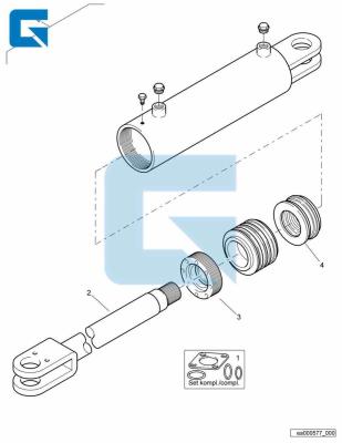 China 05851157 Kit,seal for BOMAG Compactor and Road Roller Parts for sale