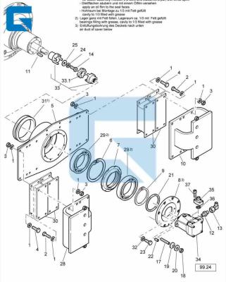China 06180100 Rubber buffer for BOMAG Compactor and Road Roller Parts for sale