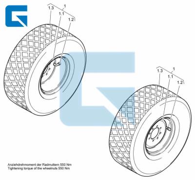 China 06704102 Tyre for BOMAG Compactor and Road Roller Parts for sale