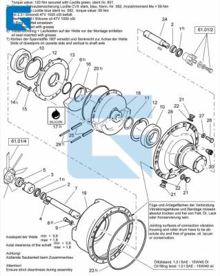 China 09151235 Dowel pin for BOMAG Compactor and Road Roller Parts for sale