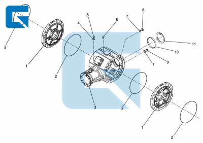 China 32010081 O-ring for BOMAG Compactor and Road Roller Parts for sale