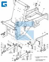 China 58040161 Gasket for BOMAG Compactor and Road Roller Parts for sale