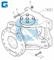 China 58040190 Joint for BOMAG Compactor and Road Roller Parts for sale