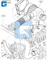 China 58220132 Hose for BOMAG Compactor and Road Roller Parts for sale