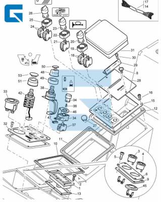 China 58250152 Switch for BOMAG Compactor and Road Roller Parts for sale