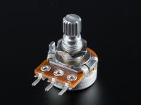 China Panel mount 10K ohm linear taper potentiometer with smooth turning shaft Adafruit Industries 562 device for sale