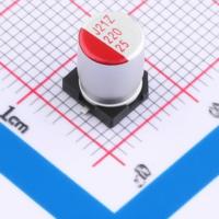 China Conductive Polymer Aluminum Solid Capacitors AISHI SVZ1EM221E09E00RAXXX with Wide Temperature Range for sale