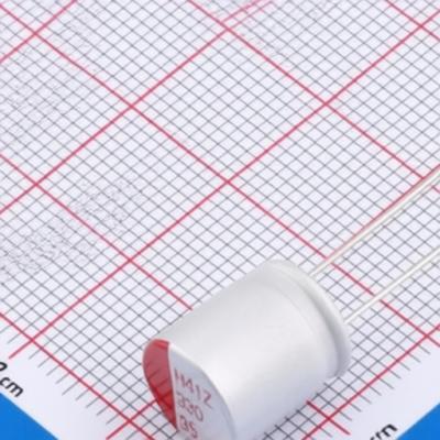 China Conductive Polymer Aluminum Electrolytic Capacitor AISHI SPZ1VM331G12O00RAXXX RoHS Compliant Low ESR for sale