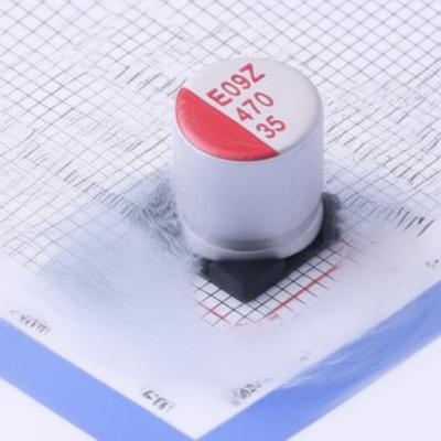 China Conductive Polymer Aluminum Solid Capacitors Featuring AISHI SVZ1VM471GCRE00RAXXX for Electronic Systems for sale