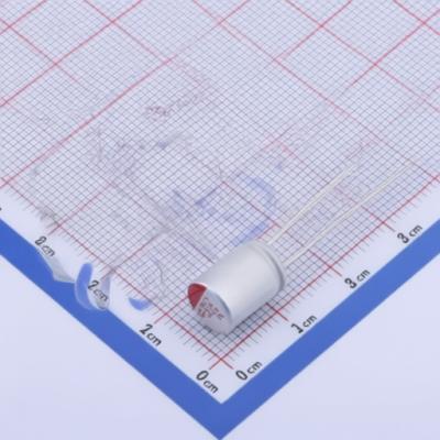 China Conductive Polymer Aluminum Electrolytic Capacitor AISHI SPZ1AM821F11O00RAXXX with Wide Temperature Range for sale