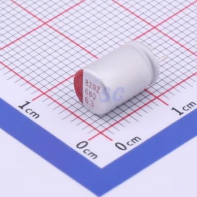 China Conductive Polymer Electrolytic Capacitor AISHI SPZ0JM681E09C30RAXXX Designed for and Stability for sale
