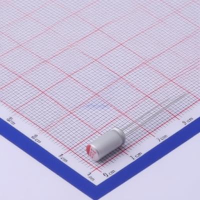 China High Reliability Conductive Polymer Radial Type Capacitors AISHI SPF0JM471D10O00RAXXX Lead Free Design for sale