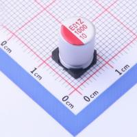 China Conductive Polymer Aluminum Solid Capacitors AISHI SVZ1AM102FBRE00RAXXX with Wide Temperature Range for sale