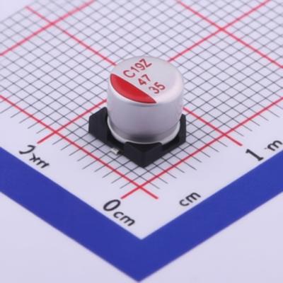 China Conductive Polymer Electrolyte Solid Aluminum Electrolytic Capacitors AISHI SVZ1VM470E06E00RAXXX Designed for Electrical for sale
