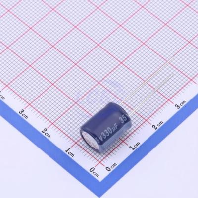 China Robust AiSHi ERS1VM331G13OT Electrolytic Capacitor with Extended Endurance at Elevated Temperatures for sale