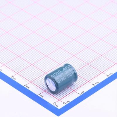 China Miniature Aluminum Electrolytic Capacitors AiSHi EGD2WM6R8G12OTG Series for LED Power Supply Circuits for sale