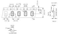 China Temperature Stable SMD Crystal Oscillator AKER TV53-30010S-20.950-R with 20.950 MHz Frequency Output for sale