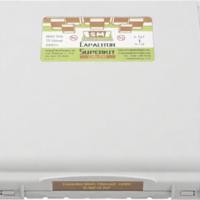China Compact Chip Capacitor Storage Box ATI C06-100 Featuring 128 Compartments and Clear Capacitance Labels for sale