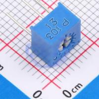 China glass glaze preset potentiometer BOCHEN 3362P-1-103 with resistance tolerance and contact resistance variation control for sale