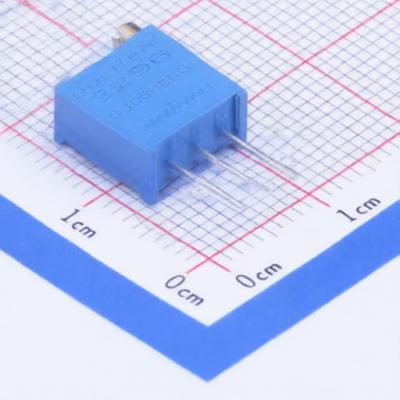China glass glaze potentiometer BOCHEN 3296W-1-503 with nominal resistance range and stable electrical travel for sale