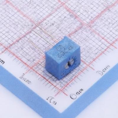 China High Stability Glass Glaze Preset Potentiometer BOCHEN 3362P-1-202 with Wide Nominal Resistance Range for sale