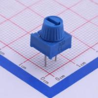 China Precise glass glaze preset potentiometer BOCHEN 3386P-1-102 designed for resistance adjustment in electronics for sale