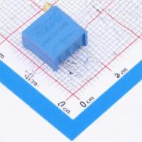China Glass Glaze Preset Potentiometer BOCHEN 3296W-1-501 Stable Resistance Control Electrical Component for sale