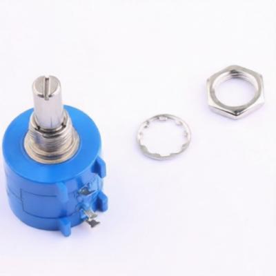 China BOCHEN 3590S-2-502L precision wirewound potentiometer featuring 2 watt power and customizable shaft options for sale