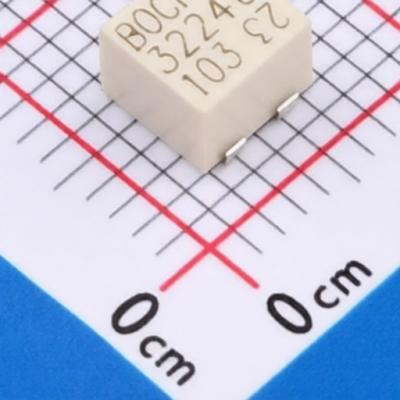 China 4mm Surface Mount Glass Glaze Trimming Potentiometer BOCHEN 3224J-1-103E with Low Resistance Variation for sale