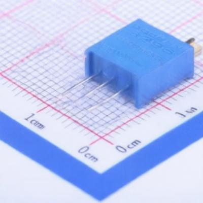 China Stable performance glass glaze preset potentiometer BOCHEN 3296W-1-100 designed for resistance adjustment for sale