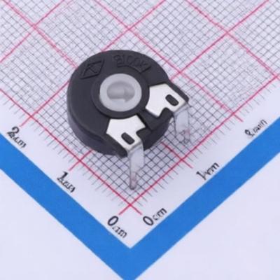 China Single turn carbon potentiometer BOCHEN PT15-L-V-104100K 100K resistance and 100 mega ohm insulation for sale