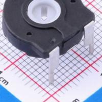 China Durable single turn carbon element potentiometer BOCHEN PT15-L-V-501 500R with 235 degree rotation angle for sale