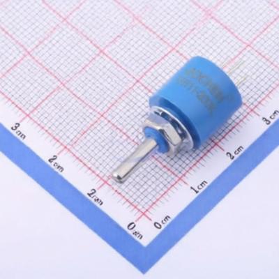 China BOCHEN WI-11-204 precision resistor with 1 percent terminal resistance and 10 percent resistance tolerance for sale