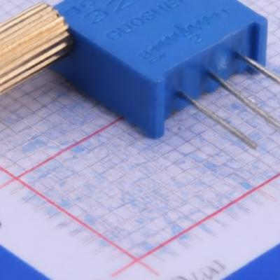 China 8mm potentiometer BOCHEN 3296X-1-103-8mm with 10 tolerance 0.5 watt power and 640Vac voltage rating for sale