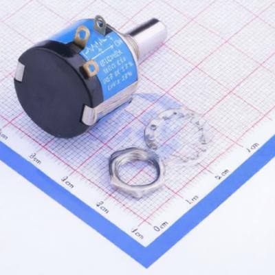 China BOCHEN 534-5K wirewound potentiometer offering 2 watt power and 10 turn rotation for precise adjustments for sale