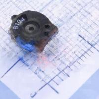 China Durable single turn carbon potentiometer BOCHEN PT10 L V 104 100K for voltage adjustment applications for sale