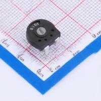 China Single Turn Carbon Potentiometer PT10-L-V-1021K Constructed from Polycarbonate Based Synthetic Resin for sale