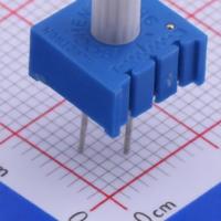 China Glass Glaze Potentiometer BOCHEN 3386P-1-503 with Standard 10 Percent Resistance Tolerance and Performance for sale
