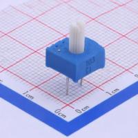 China Long Handle Glass Glaze Preset Potentiometer BOCHEN 3386P-1-103 Nominal Resistance Range 50 to 2M Ohm for sale
