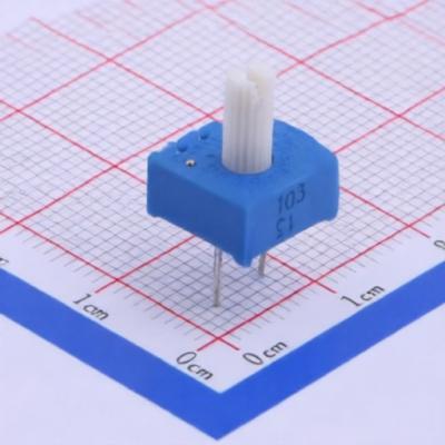 China Long Handle Glass Glaze Preset Potentiometer BOCHEN 3386P-1-103 Nominal Resistance Range 50 to 2M Ohm for sale