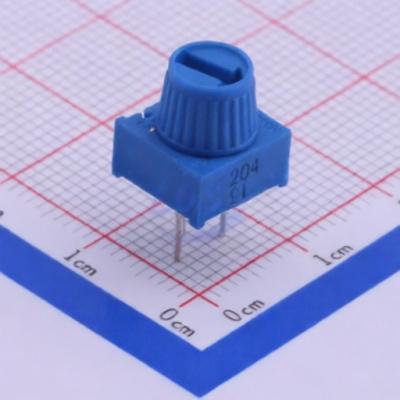China variable resistance component BOCHEN 3386P-1-204 glass glaze preset potentiometer suitable for stable performance for sale