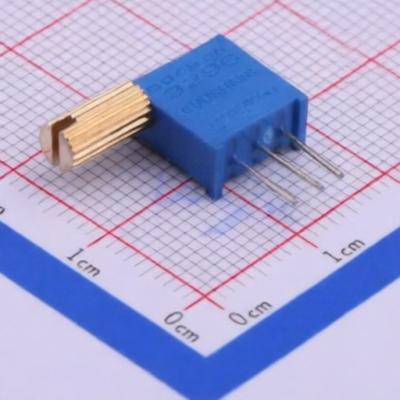 China glass glaze preset potentiometer BOCHEN 3296X-1-502-8mm with high withstand voltage and 10 percent tolerance for sale