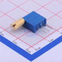 China Glass glaze potentiometer BOCHEN 3296X-1-101-8mm with rated power of 0.5 watts at 70 degrees Celsius for sale