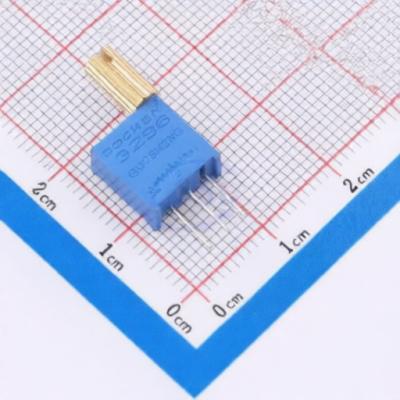 China Glass glaze potentiometer BOCHEN 3296W-1-202-8mm with nominal resistance 50 to 2M and tolerance 10 percent for sale