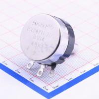 China Single turn BOCHEN RV24YN 20S B104 carbon film potentiometer with 300 volt max working voltage rating for sale