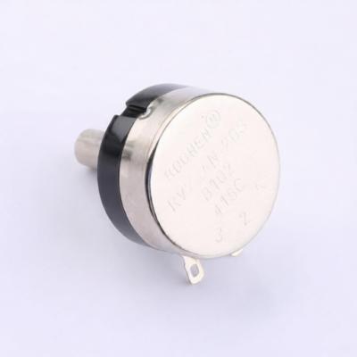 China Precise adjustment carbon film potentiometer BOCHEN RV24YN 20S B102 with 3 ohm max terminal resistance for sale