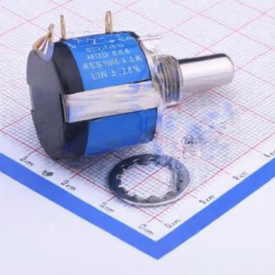 China precise BOCHEN 534-10K potentiometer featuring 10 turn rotation and 2 watt power rating for fine tuning for sale